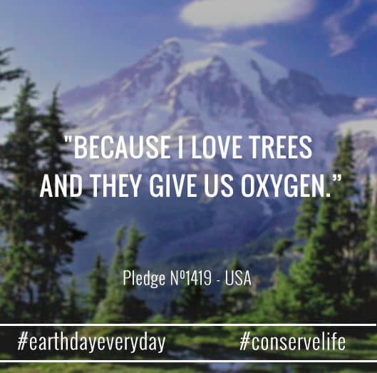 I Love Trees They Give Us Oxygen