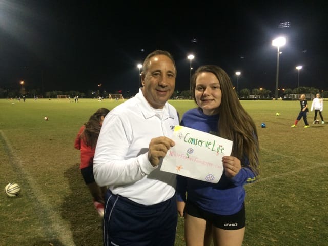 Emily & Coach - The White Feather Foundation